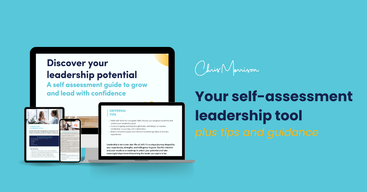 Discover your leadership potential: self assessment tool